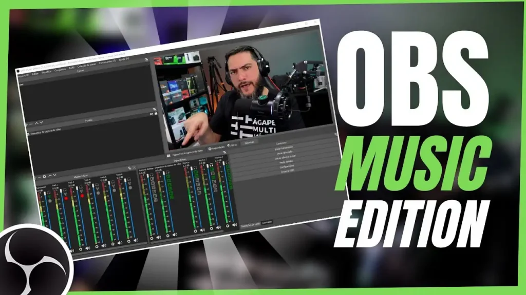 OBS Studio Music Edition – Amamos Áudio